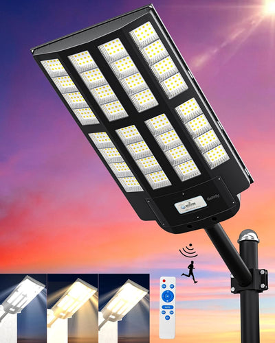 Gefolly Solar Street Lights | Energy-Efficient Parking Solutions