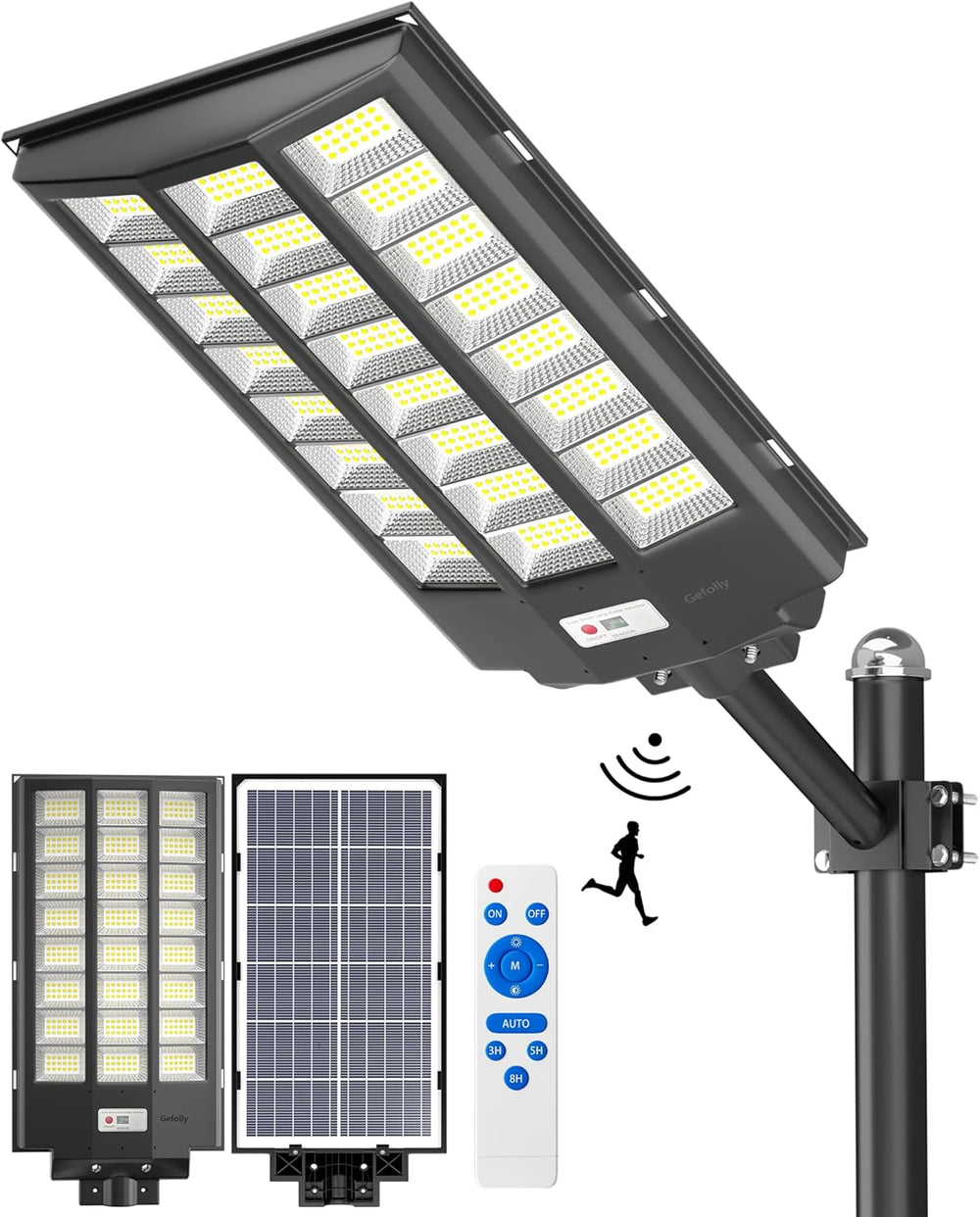 Gefolly Solar Street Lights | Energy-Efficient Parking Solutions